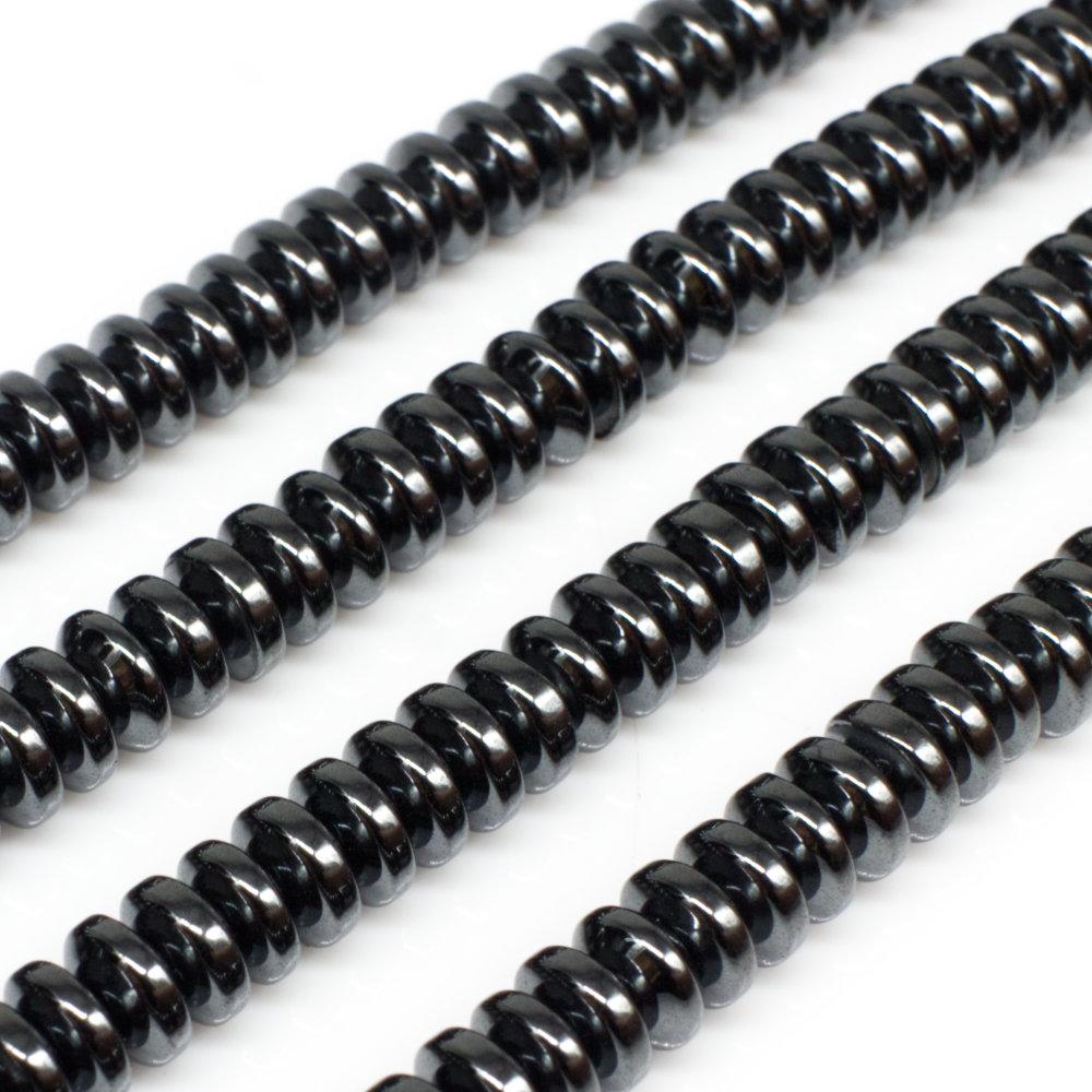 Hematite Rondelle 6mm Craft Hobby And Jewellery Supplies Totally Beads