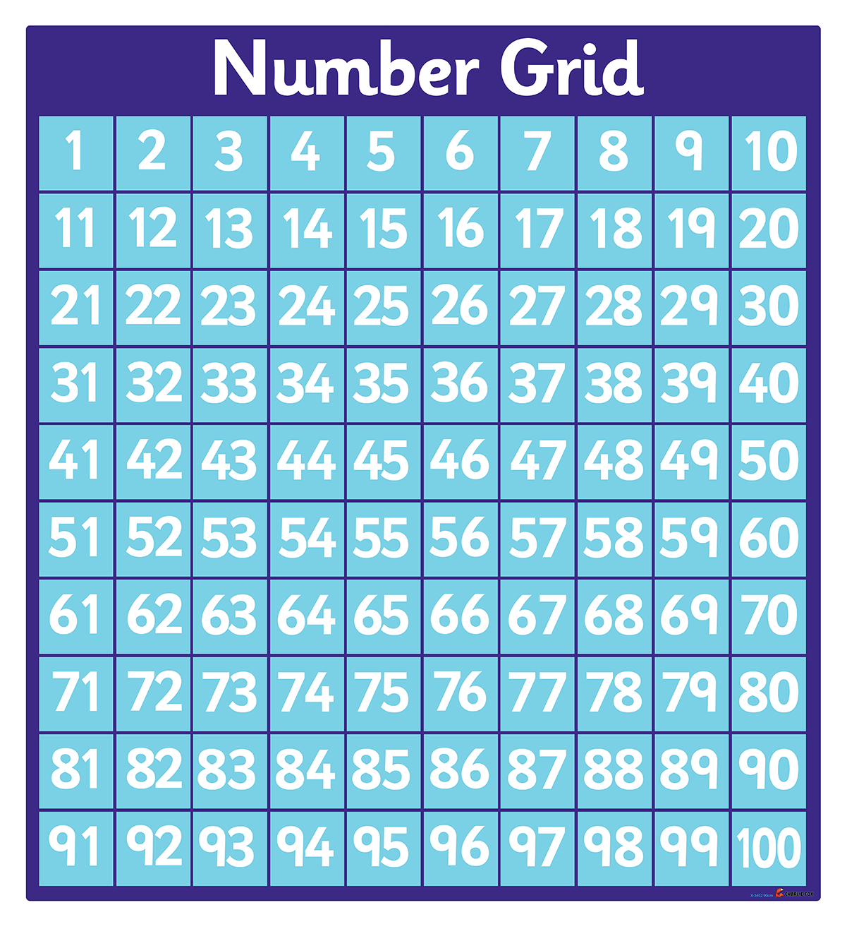 Number Grid Plain And Simple
