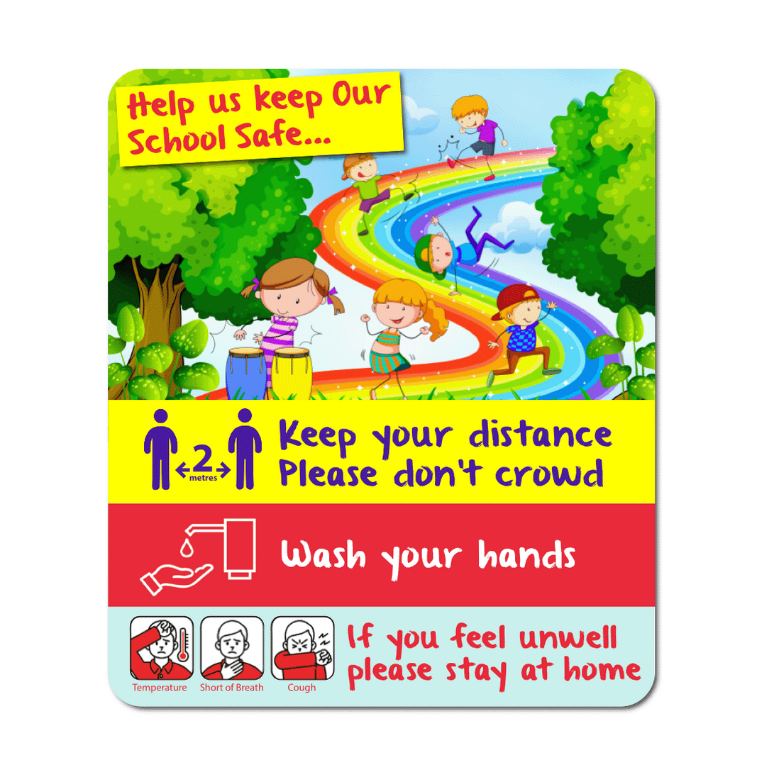 'Rainbow Kids' Keep Our School Safe