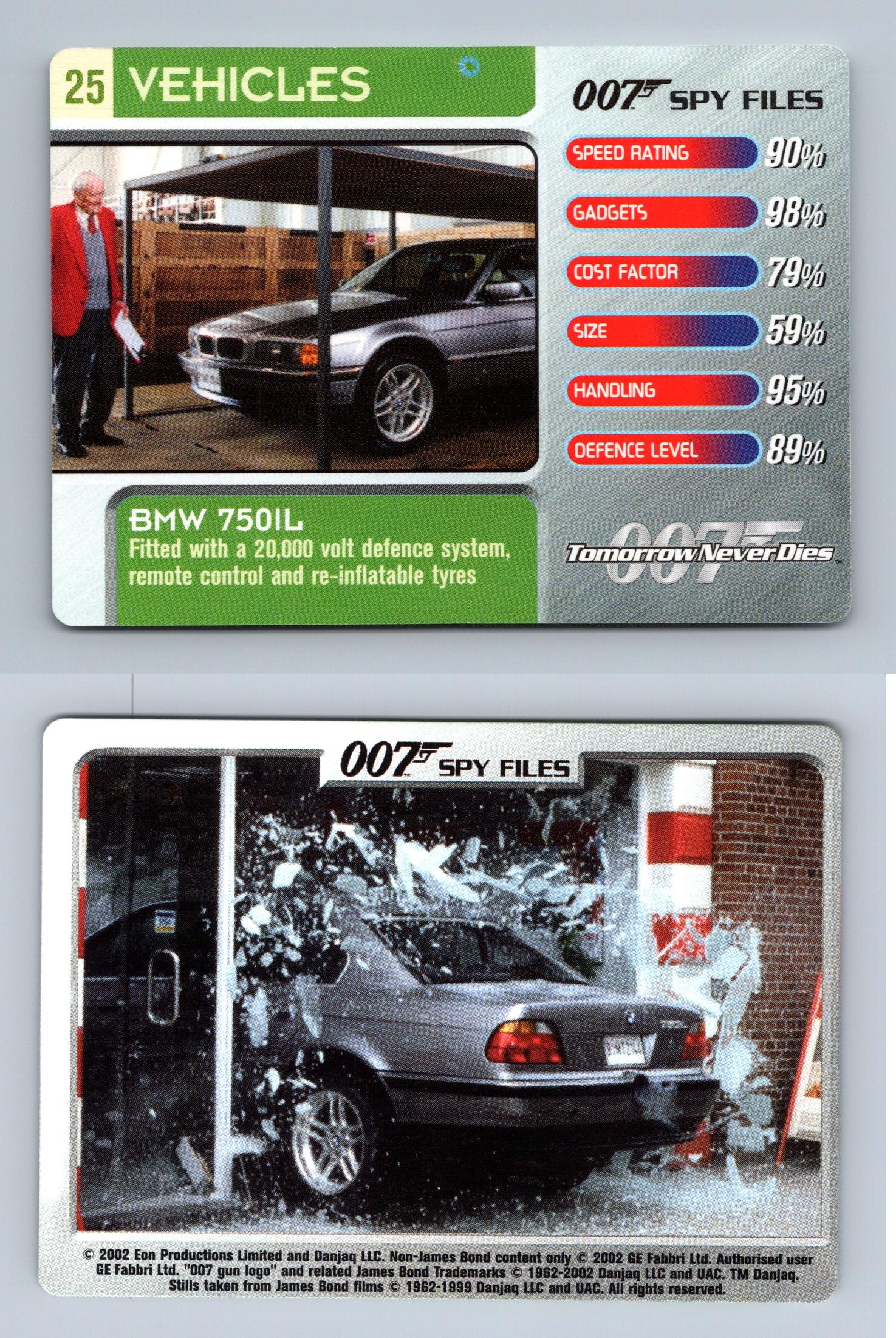 007 Spy Files James Bond 2002 GE Fabbri Ltd