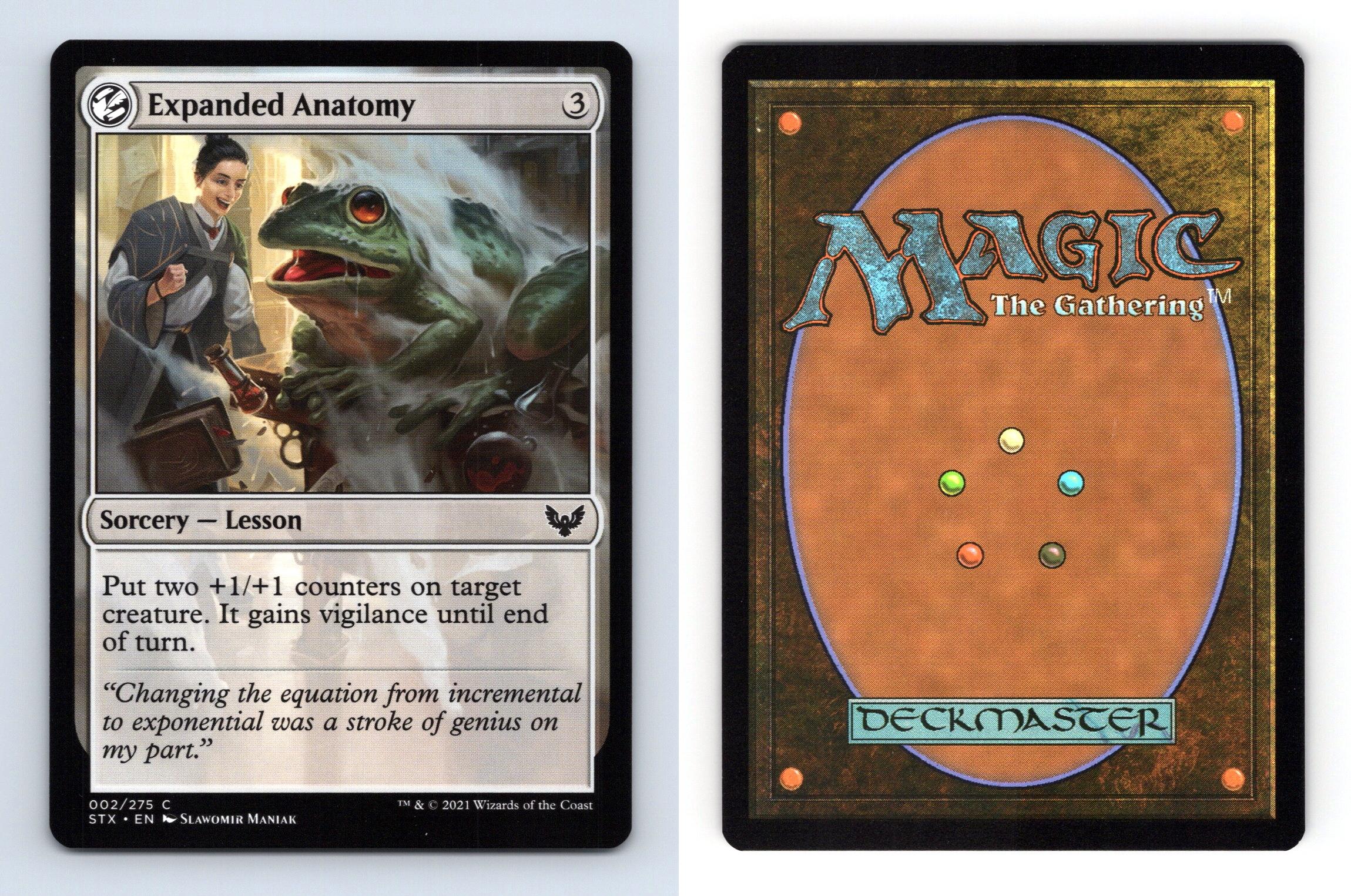 Expanded Anatomy 2 275 Mtg Strixhaven Common 2021 Tcg Card