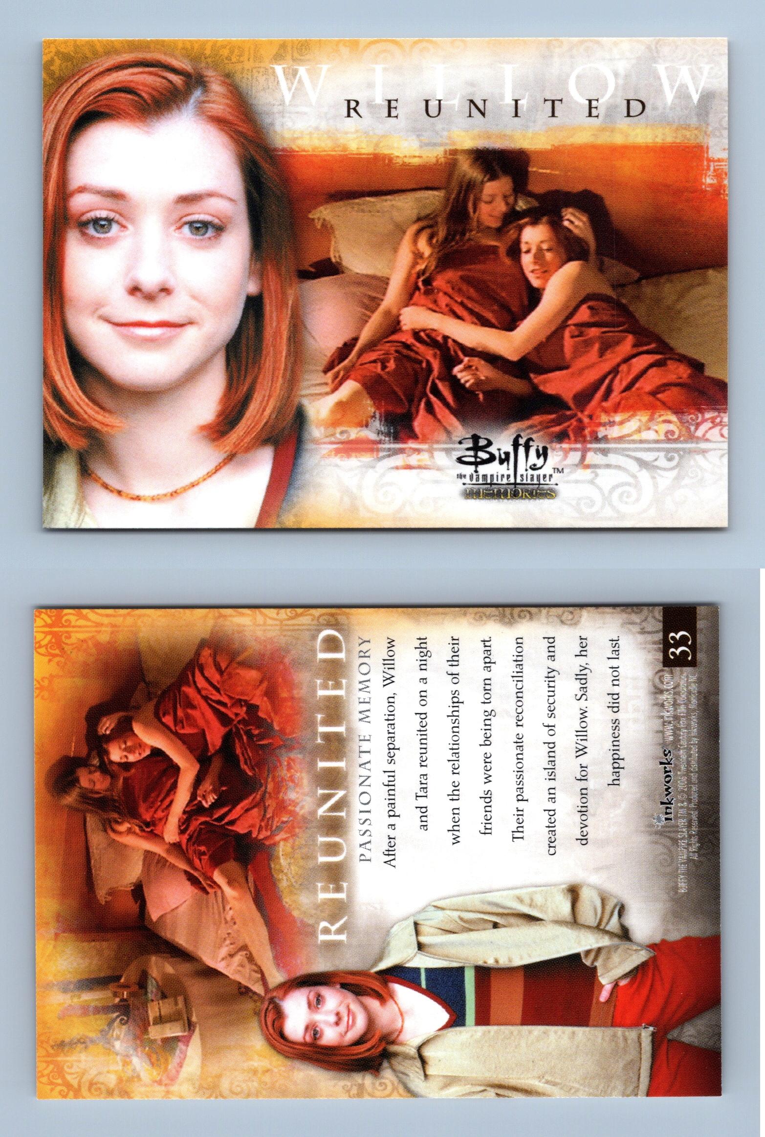 Reunited 33 Buffy The Vampire Slayer Memories 2006 Inkworks Trading Card