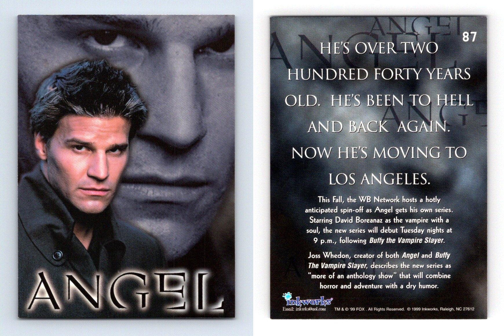 Angel 87 Buffy The Vampire Slayer Season 3 Inkworks Trading Card