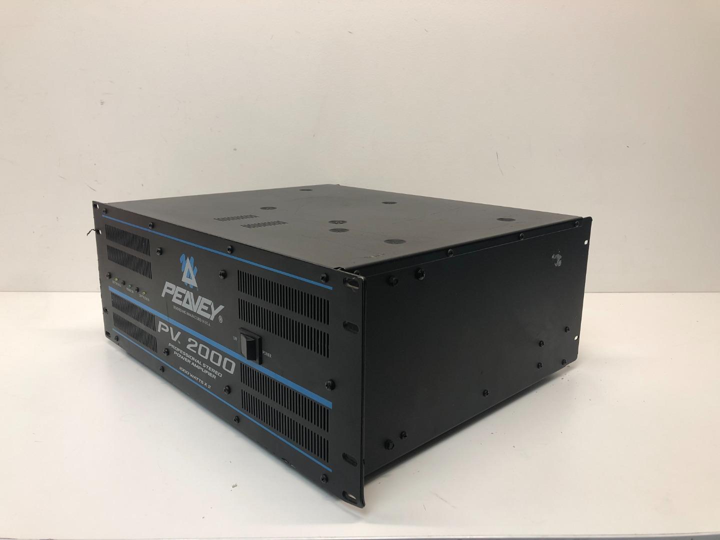 Peavey PV1200 Professional Stereo Power Amplifier Manual