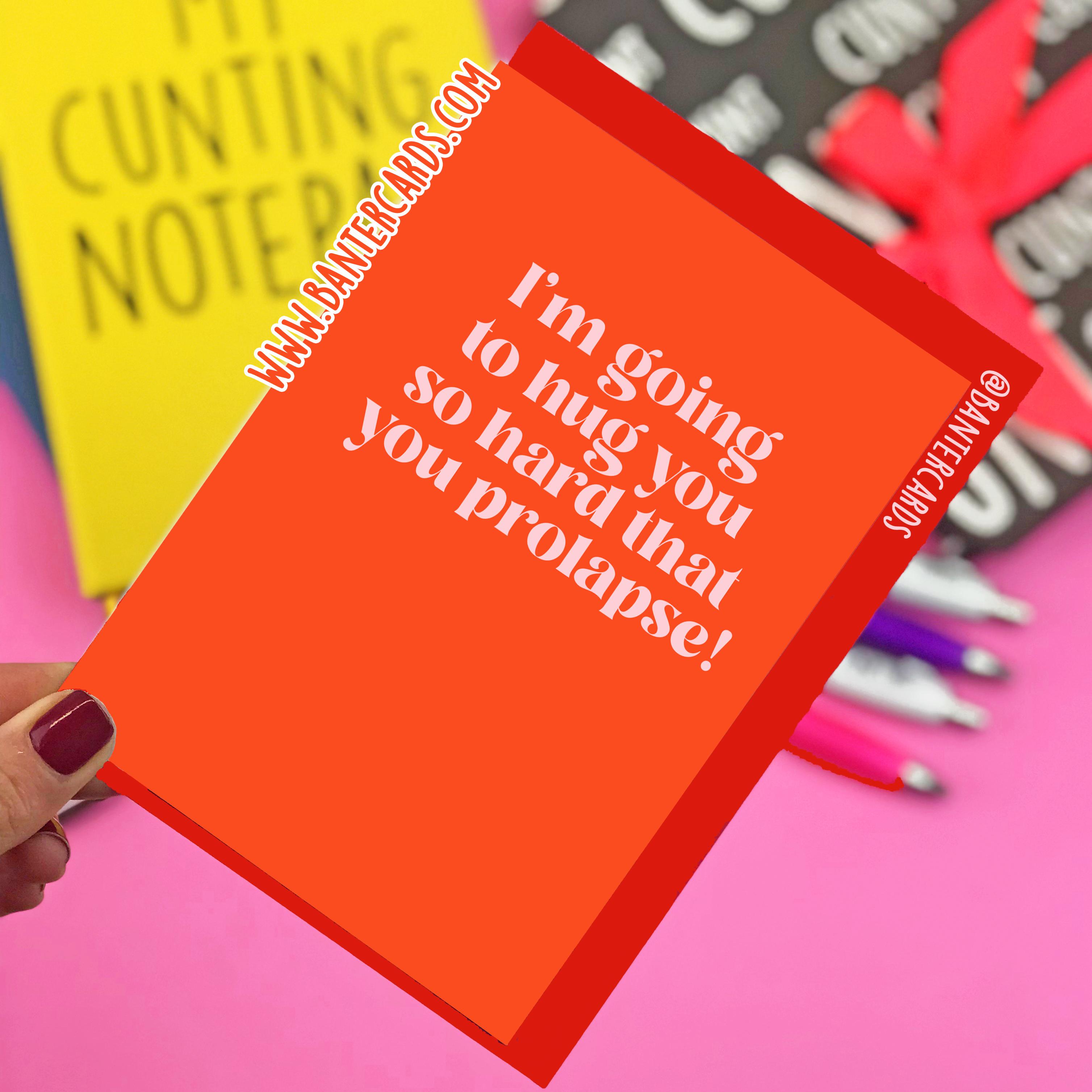 Rude Card Banter Cards Funny Cards