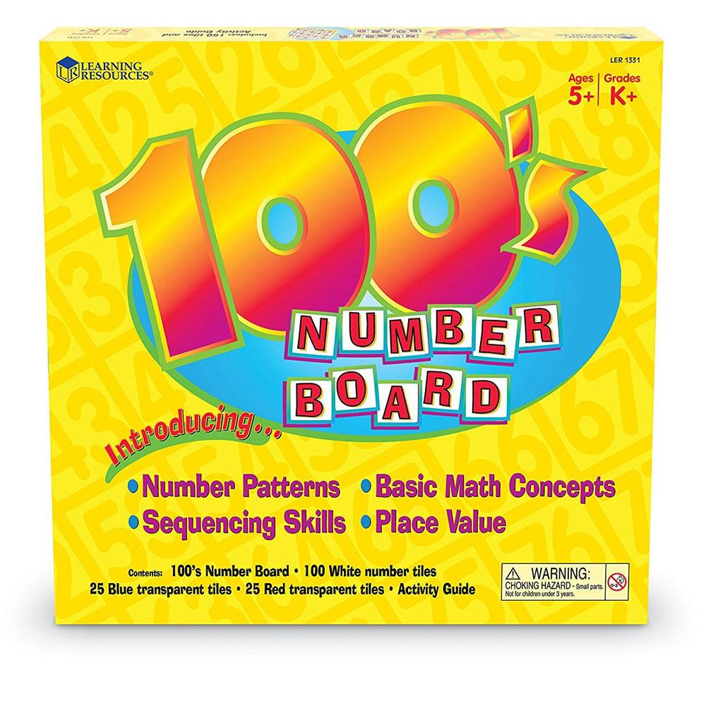 Learning Resources Hundreds Number Board