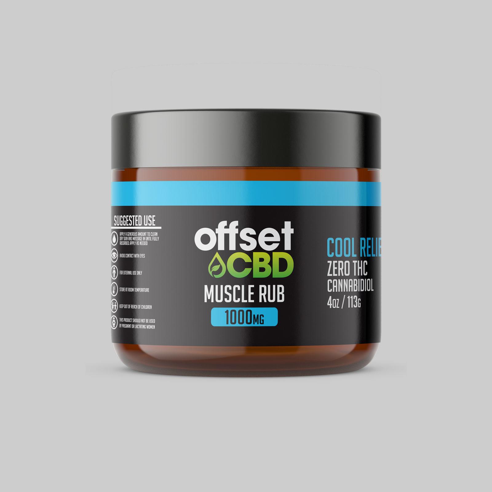 CBD Cool Relief Muscle Rub 1000mg CBD Cool Relief Muscle Rub 1000mg