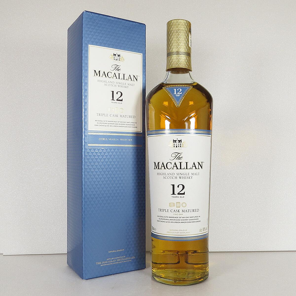Macallan Triple Cask 12 Year Old (70cl, 40%) Macallan Triple Cask 12 Year Old (70cl, 40%)