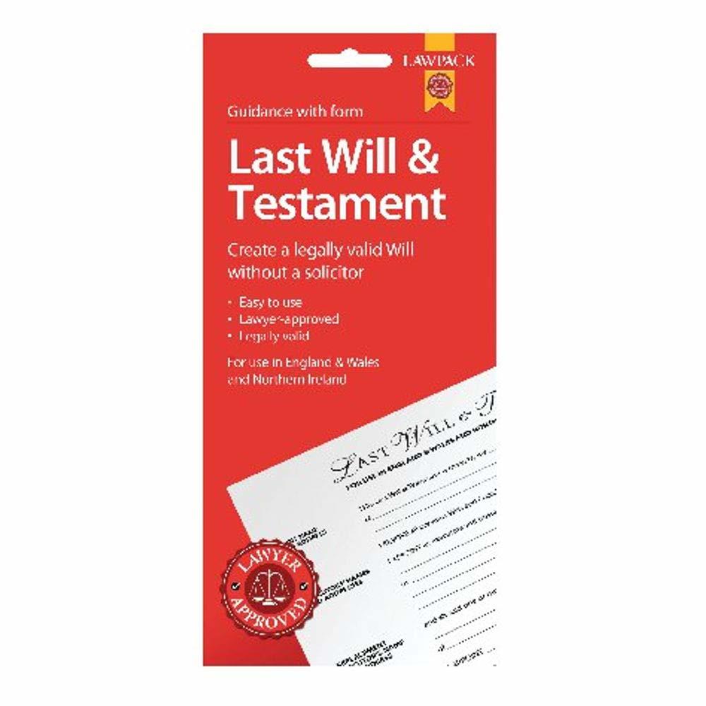 Last Will And Testament LawPack