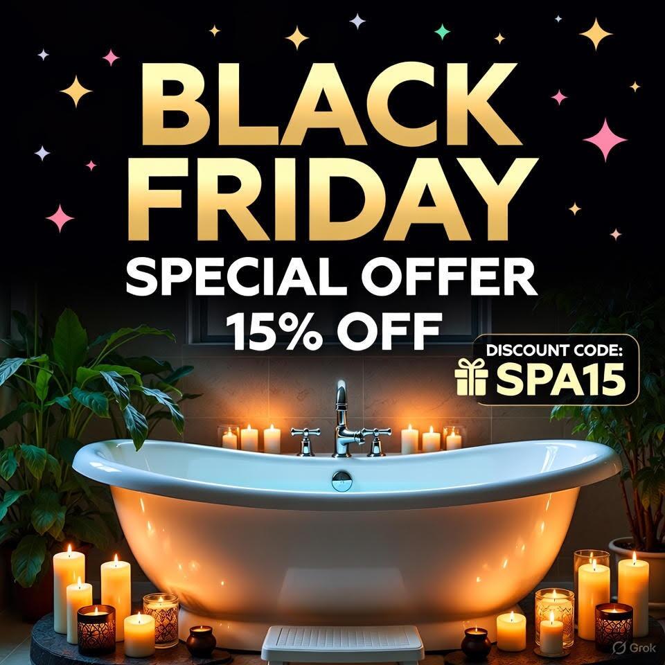 BLACK FRIDAY SALE: Code SPA15