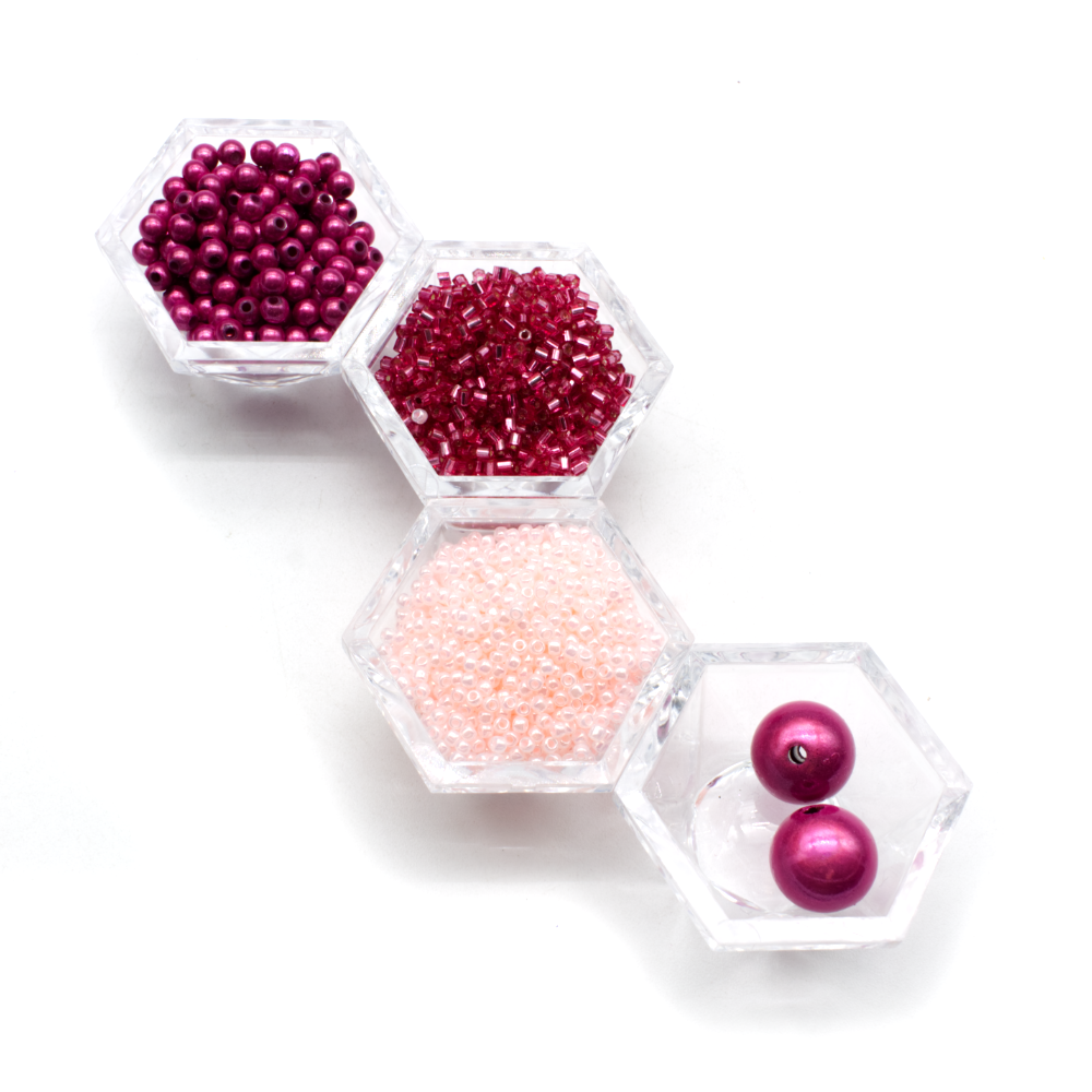 Week 43 African Helix Stitch - Fuchsia