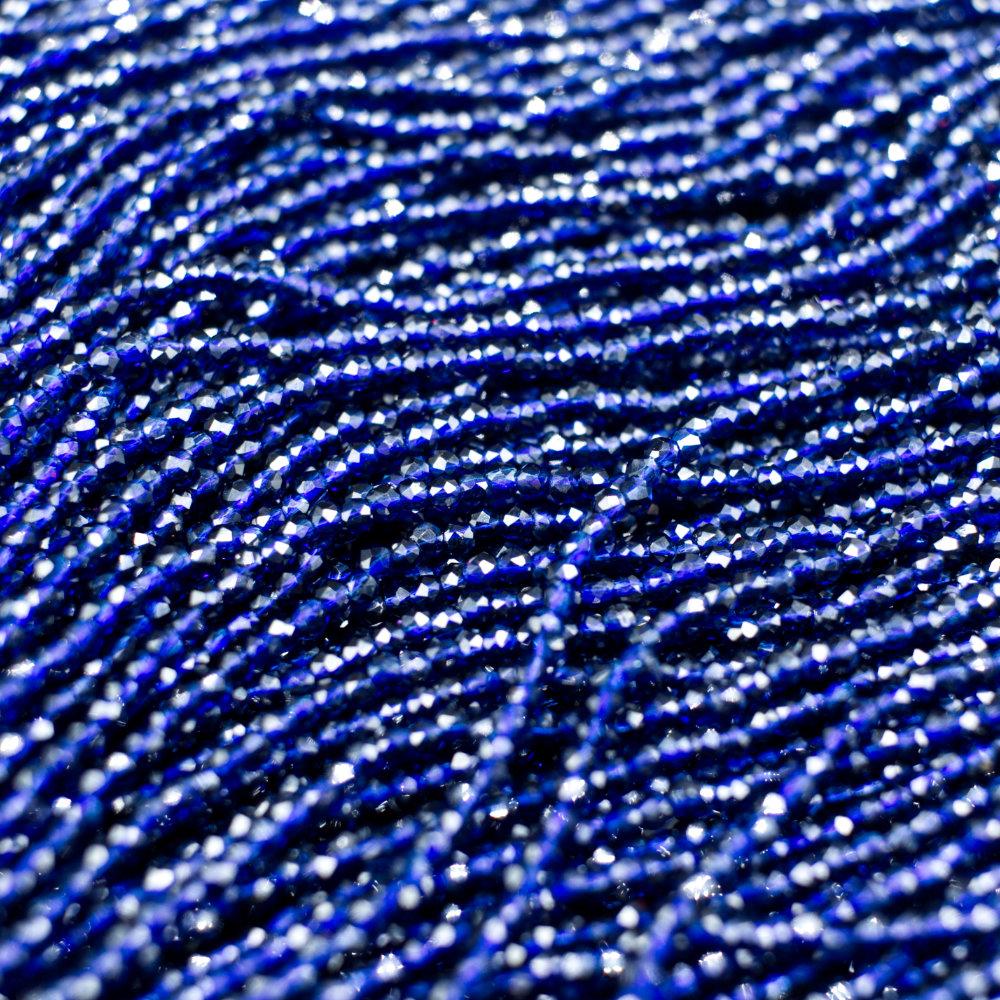 Micro Crystal Round Beads 1.5mm - Dark Blue | Craft, hobby & jewellery ...
