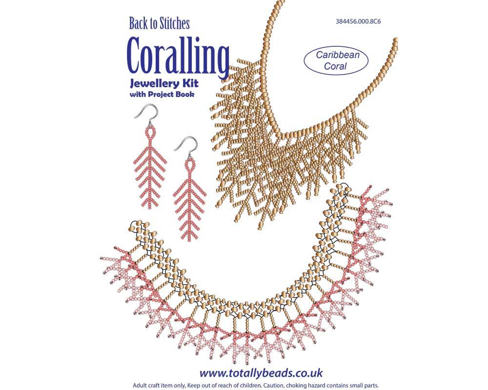 Corralling Jewellery Kit - Caribbean Coral | Craft, hobby & jewellery ...