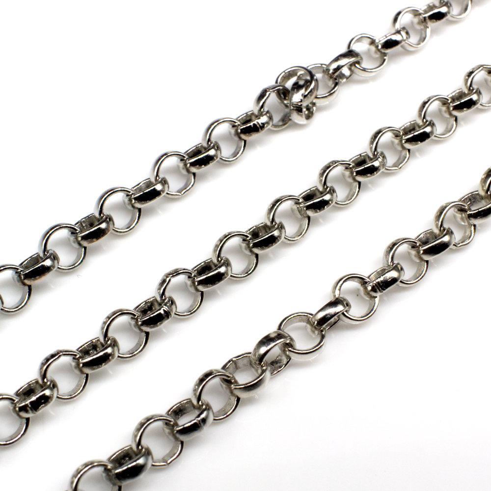 Silver Plated Jewellery Chain sold by metre