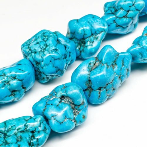 Turquoise Howlite Beads