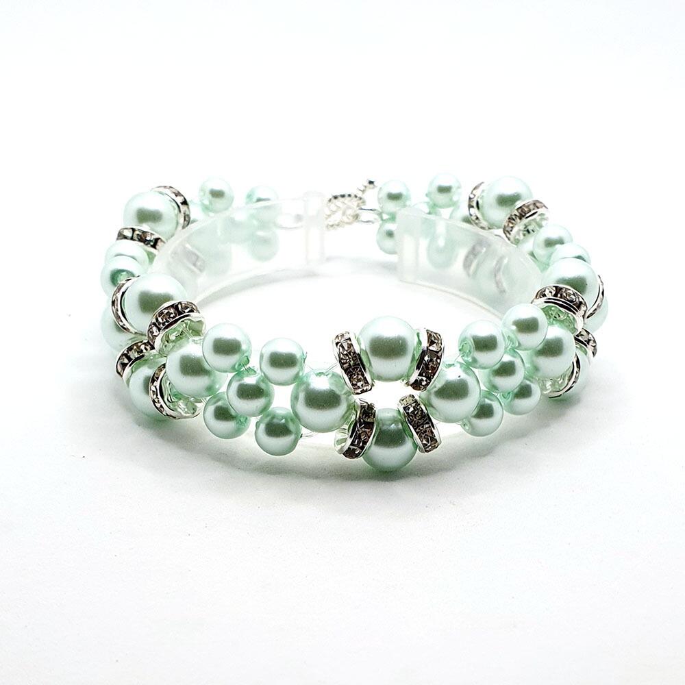 Adeline Bracelet Makes 2 - Sea Glass
