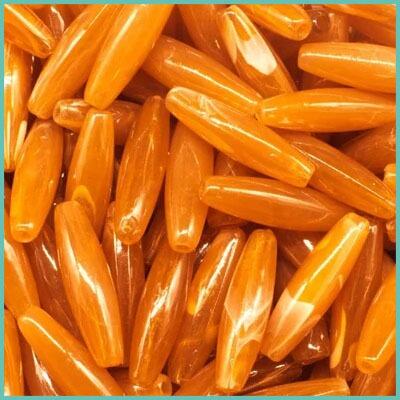 Acrylic Rice Shape Beads | Jewellery Making Beads