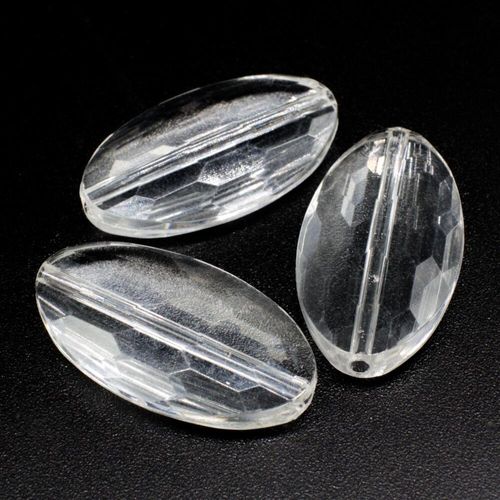 Acrylic Oval Shape Beads | Jewellery Making Beads