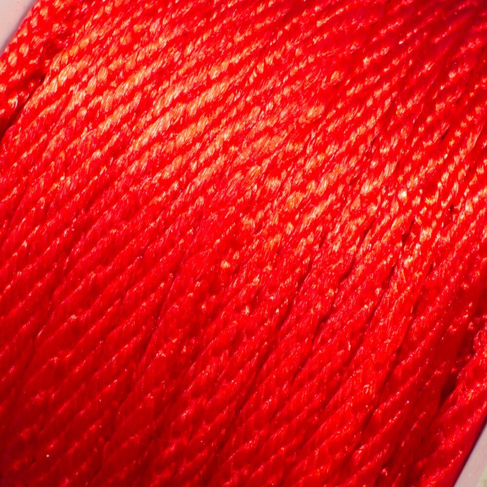 Braided Rattail Cord 2mm 5 metres - Red | Craft, hobby & jewellery ...
