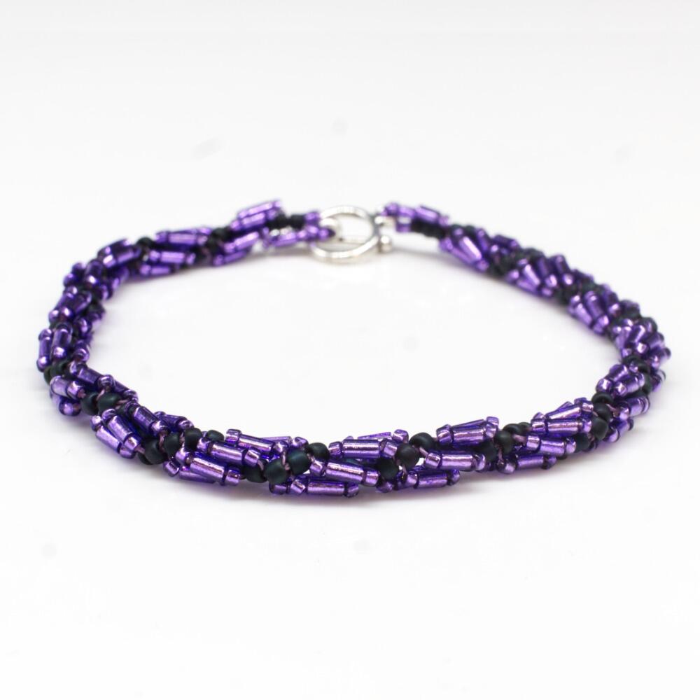 Helix Bugle Bracelets (6) - Frost Nebula