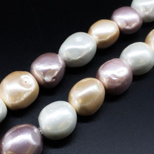 Sea Shell Pearl Beads | Elegant Synthetic Pearl Beads