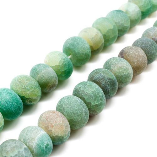 Frost Agate Beads | Matte Gemstone Beads for Jewelry