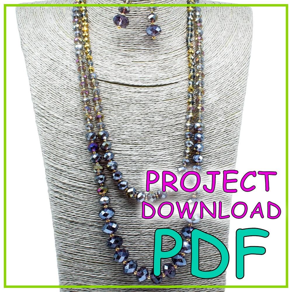 Elenor Necklace - Download Instructions | Craft, hobby & jewellery ...