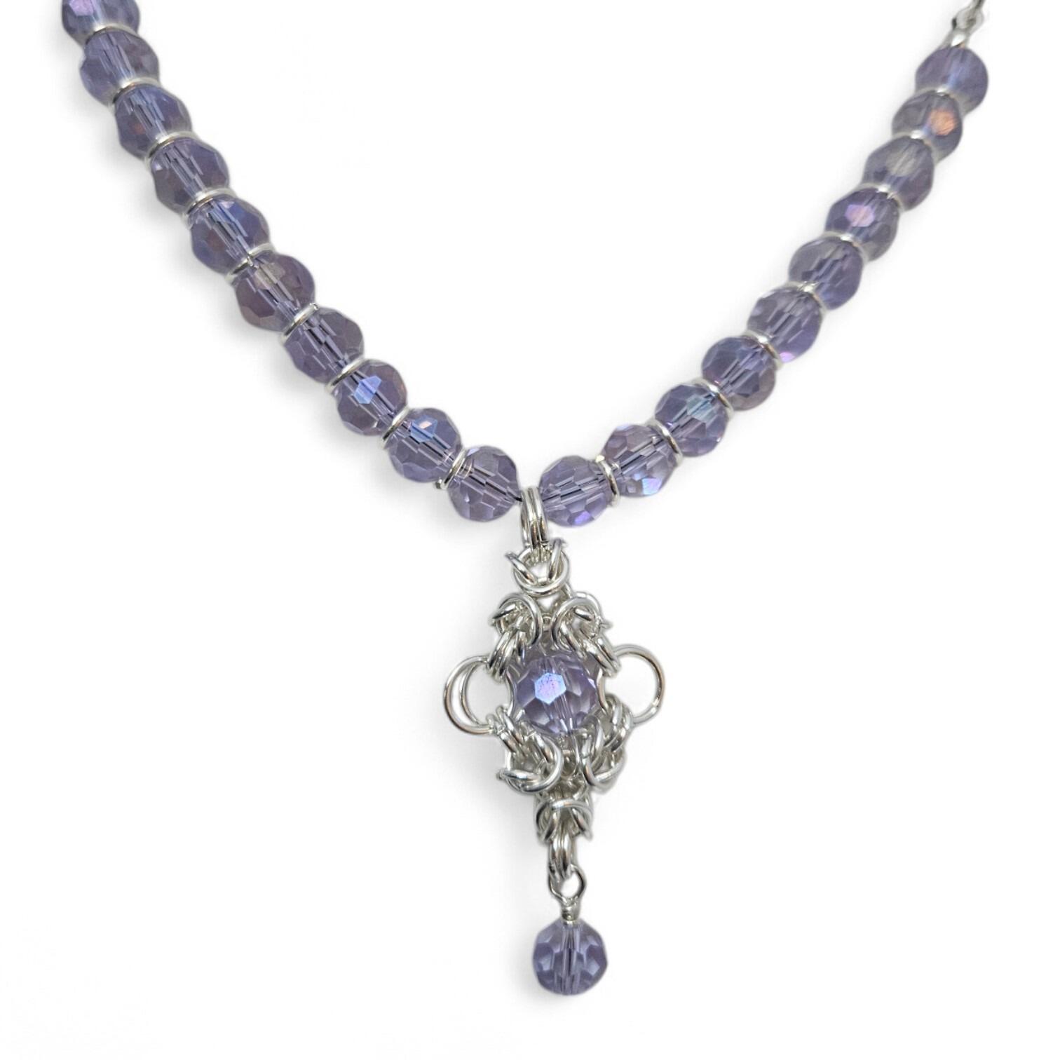 Crystal Romanov Necklaces - Lilac AB