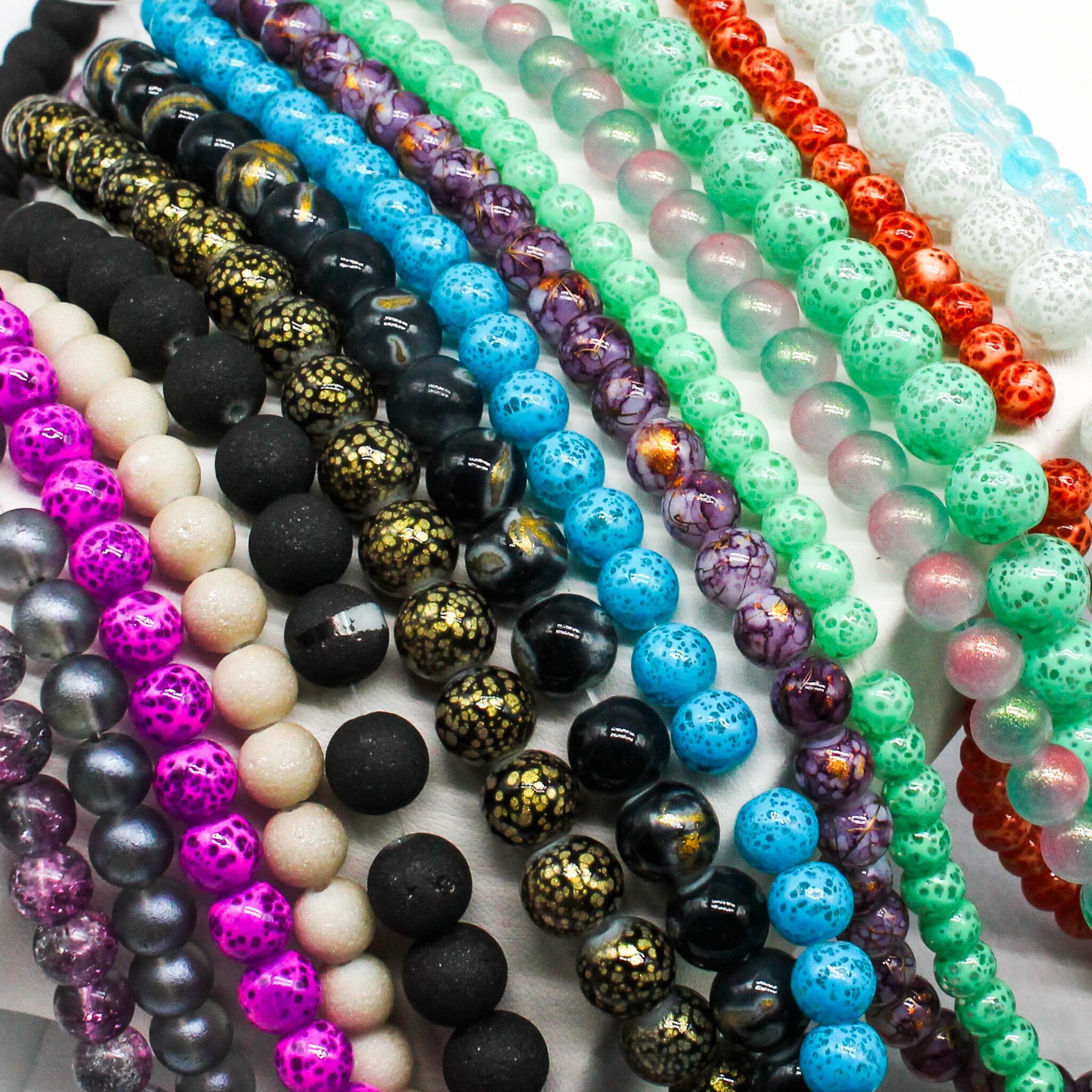 Mystery Pack 15 Strings - Glass Beads
