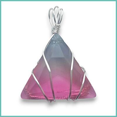 Wire Wrapping Triangle Pendant