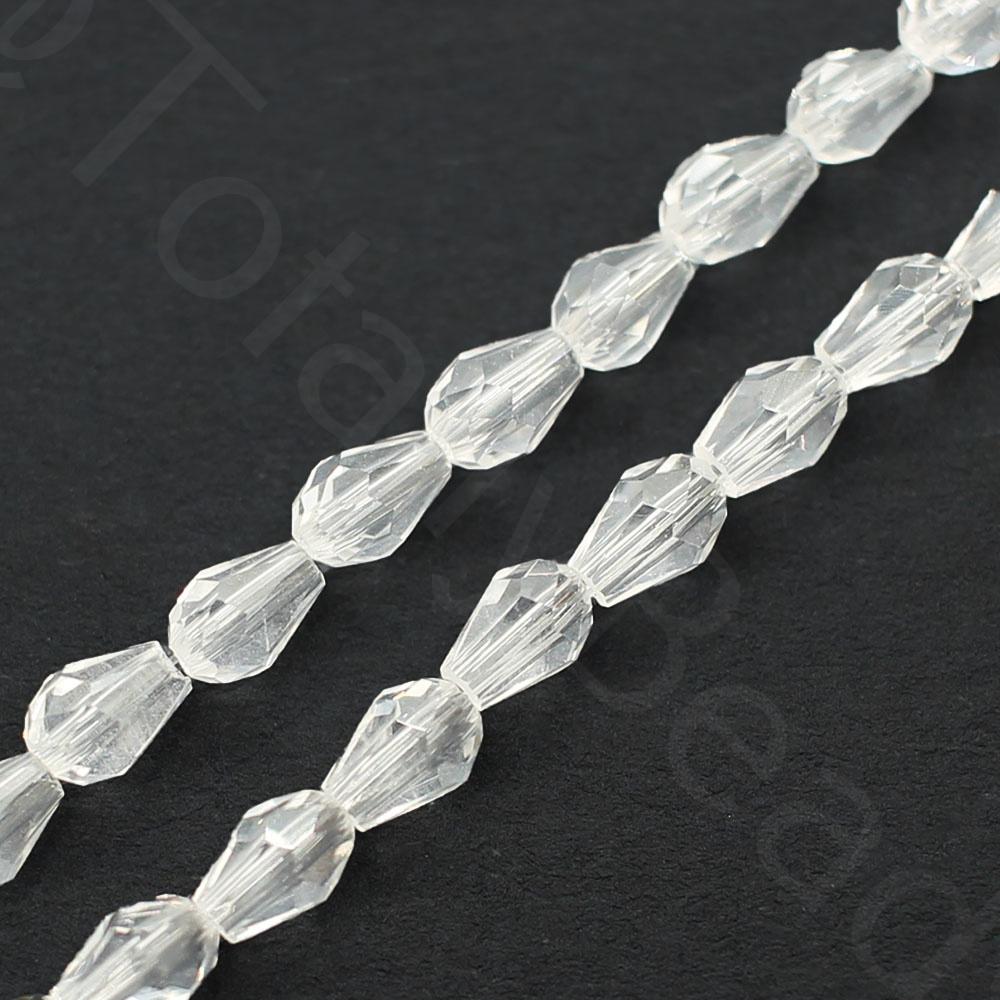 Crystal Drop 3x5mm - Clear | Craft, hobby & jewellery supplies ...