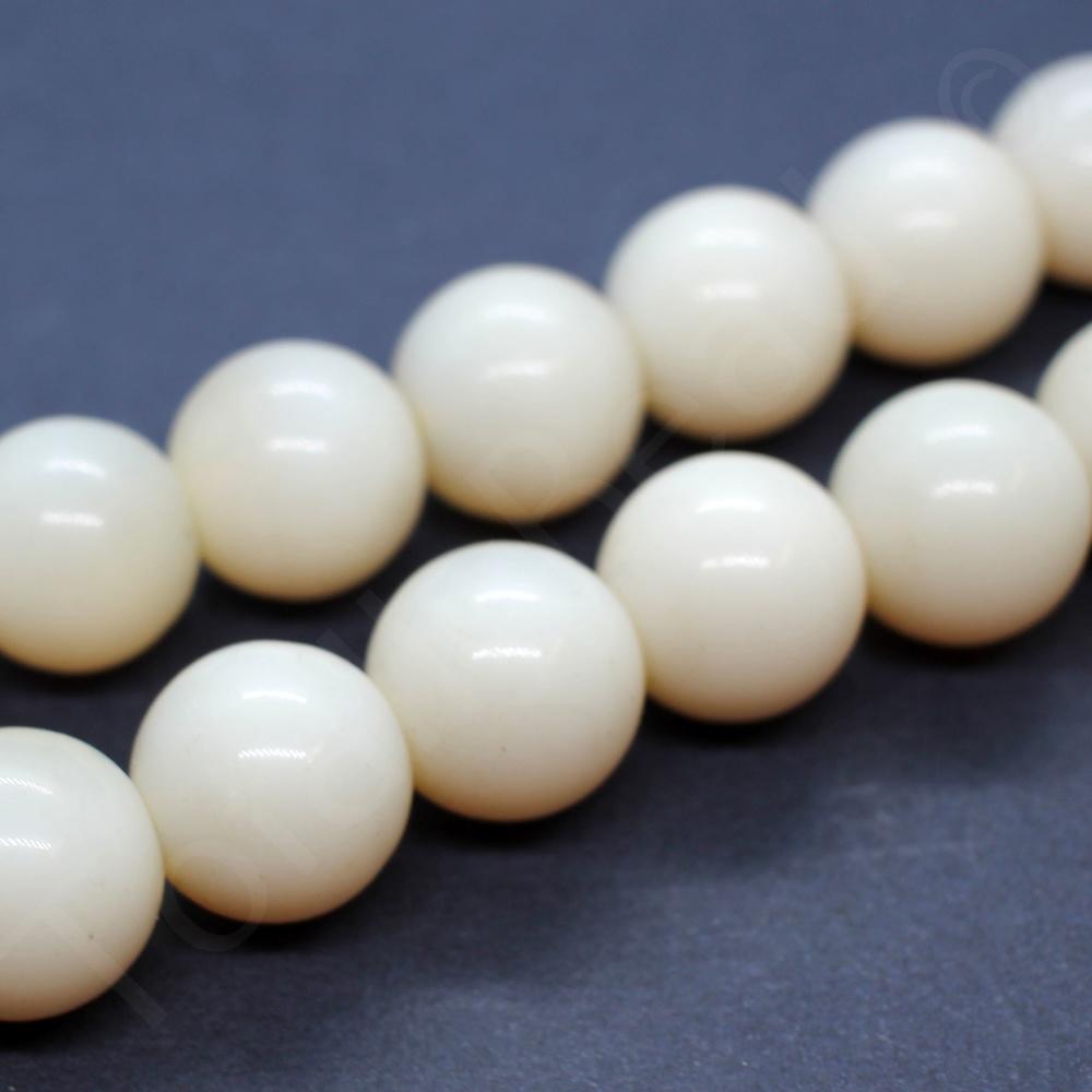 Opal Cream Round - 16mm