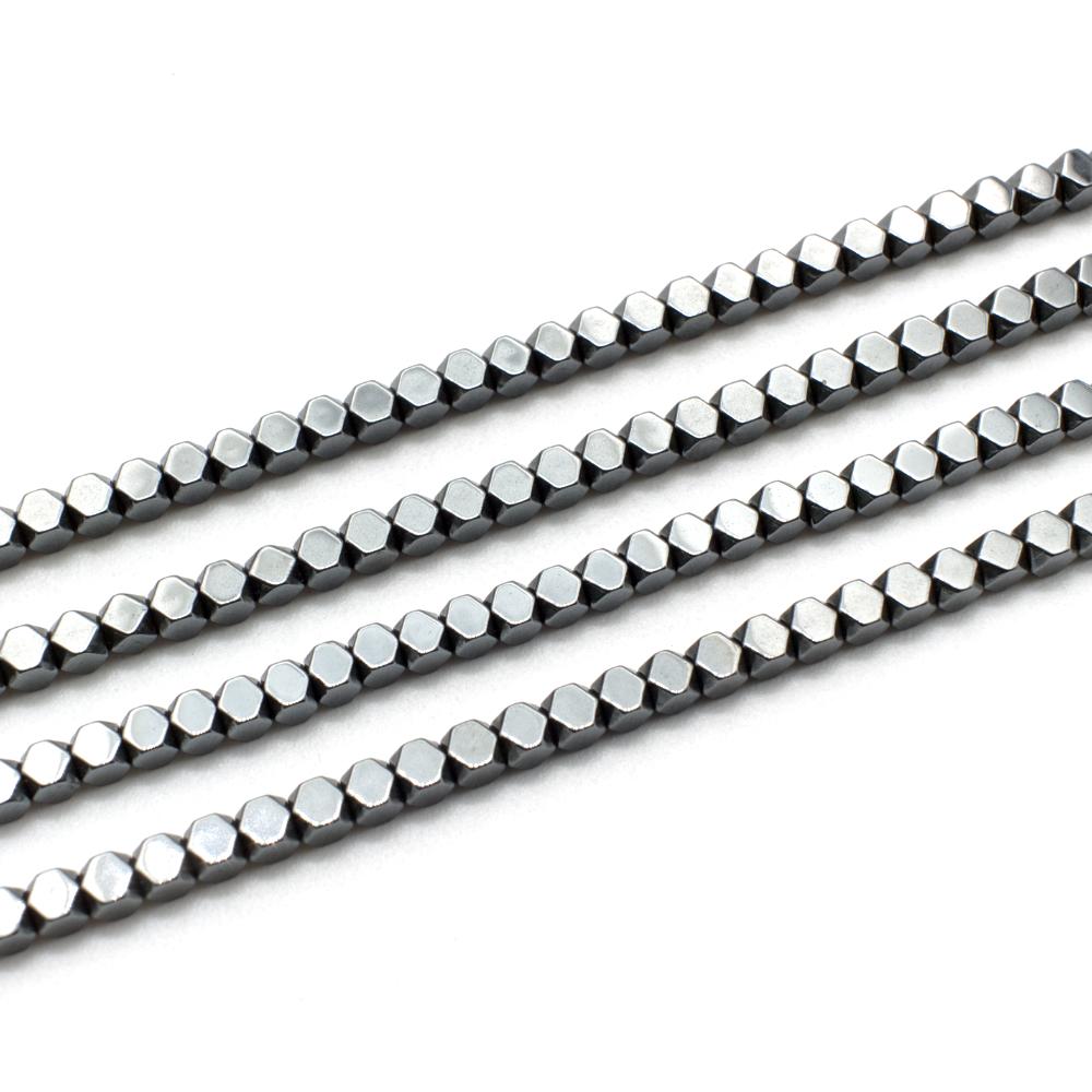 Hematite - Facet Cube 3mm | Craft, hobby & jewellery supplies | Totally ...