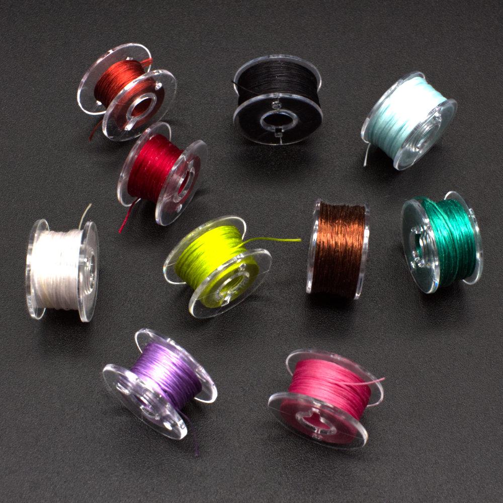 Superlon Beading Thread Mixed Pack Clearance 5 x 10-30metres