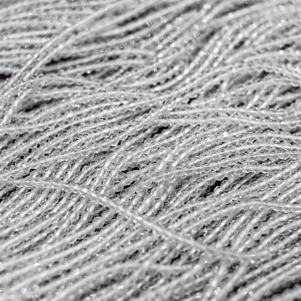 Micro Crystal Round Beads 1.5mm - Crystal | Craft, hobby & jewellery ...