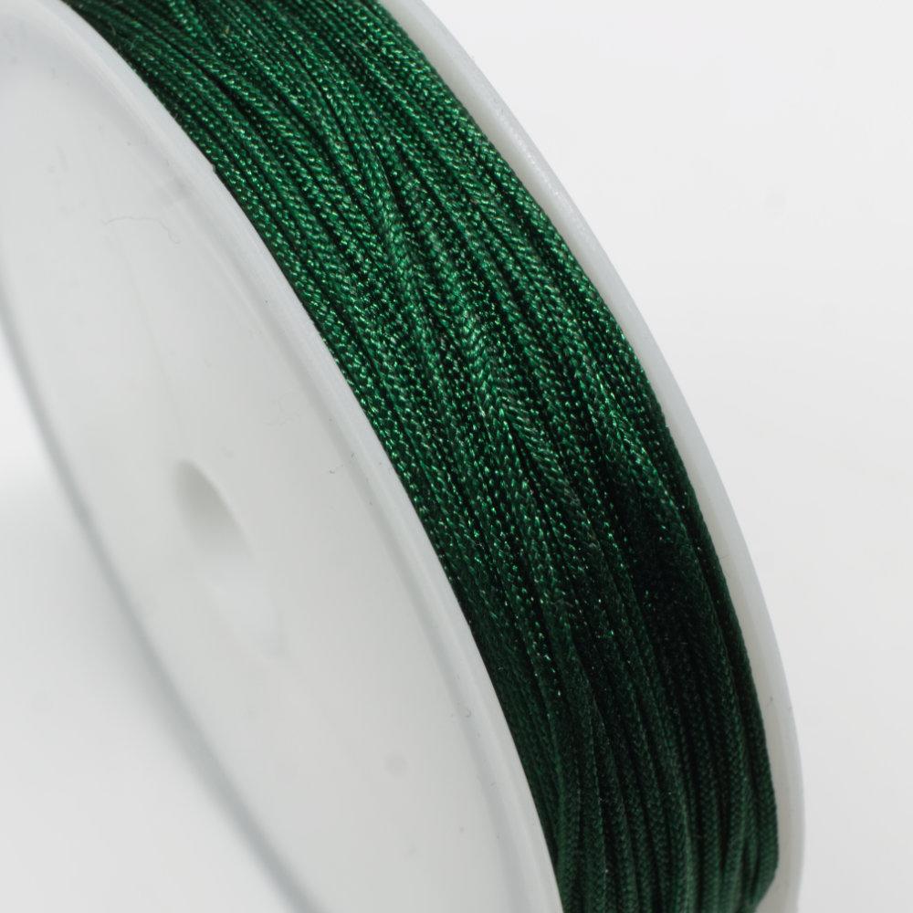 Rattail Cord 0.6mm Dark Green - 10m | Craft, hobby & jewellery supplies ...