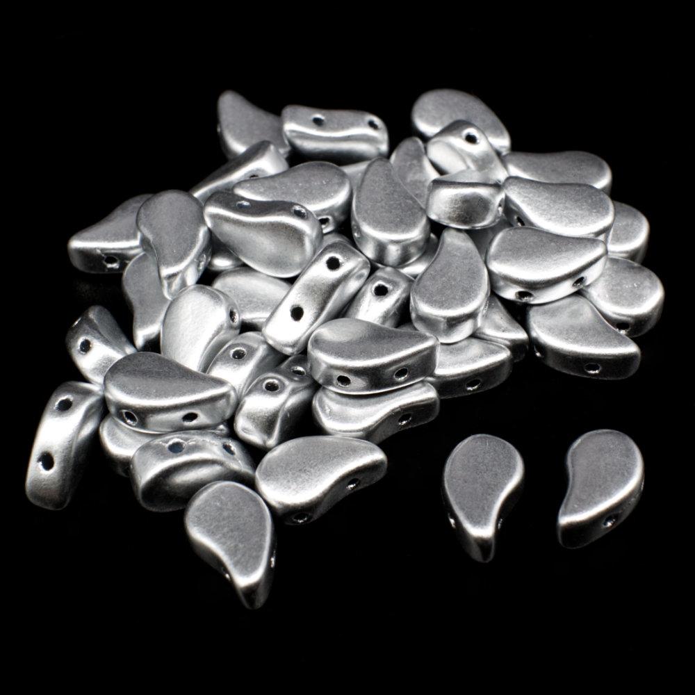 FlatDuo Beads 8x5mm 10g - Cry. Bronze Aluminium