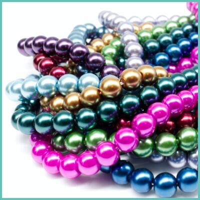 GLASS PEARL BEADS