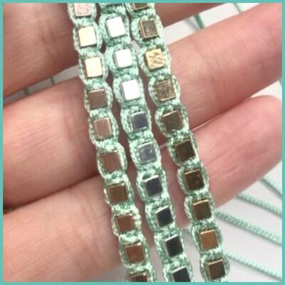 Cube Metal Macrame - 22nd September