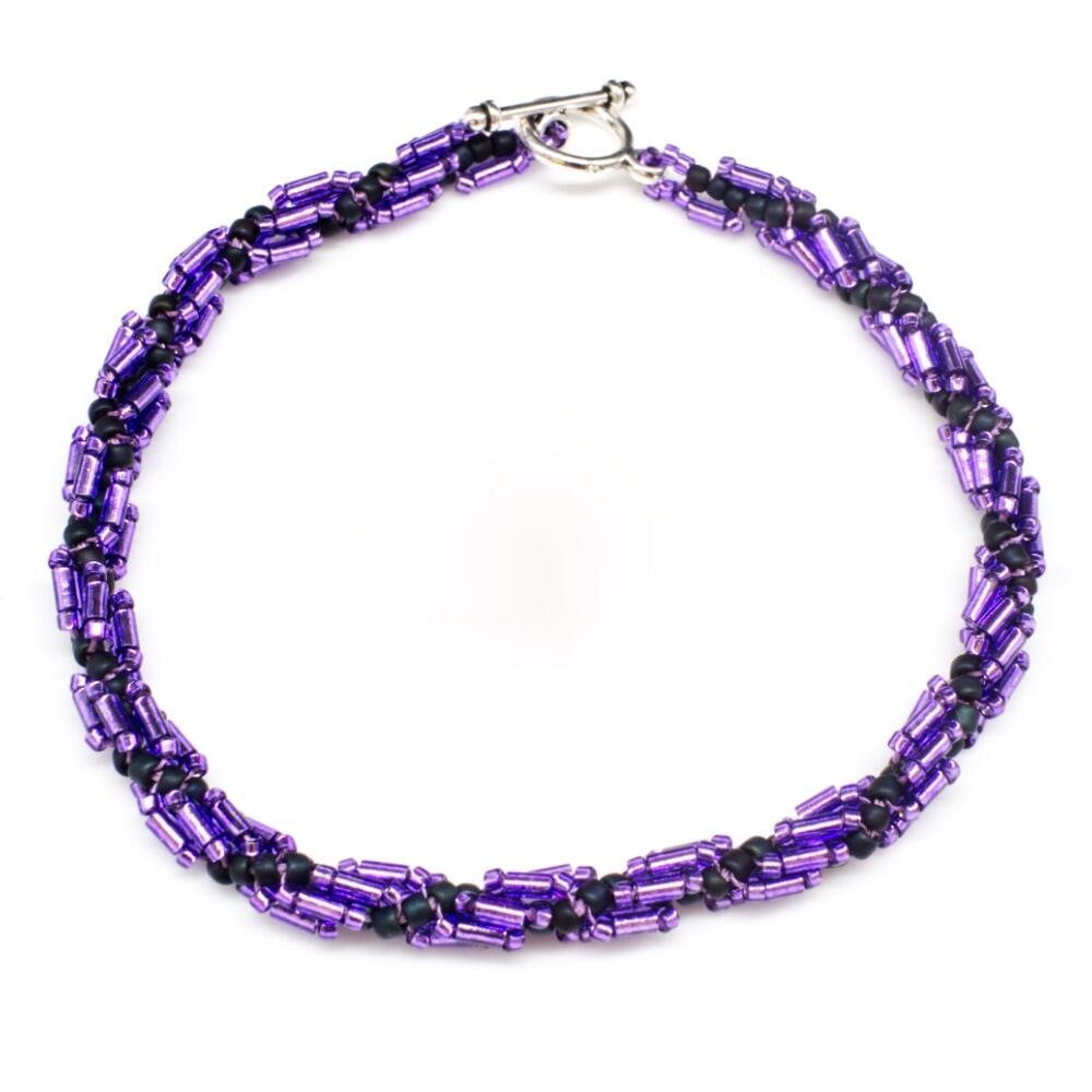 Helix Bugle Bracelets (6) - Frost Nebula