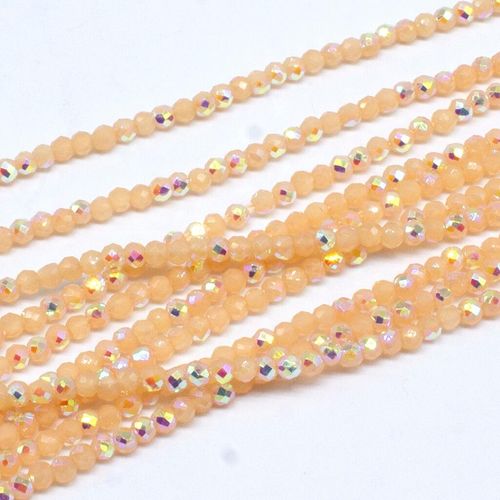 Micro Round Crystal Beads | Tiny Sparkling Beads