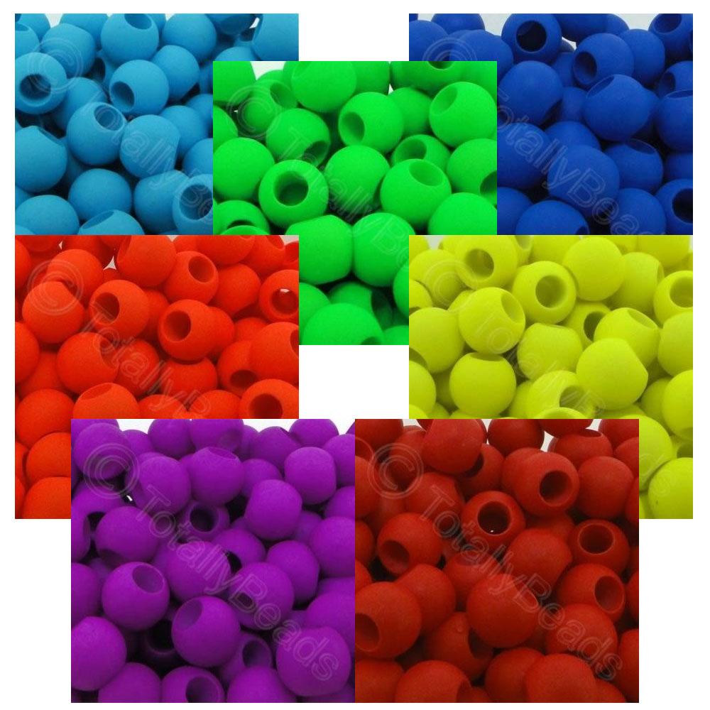 Acrylic Beads 10x8mm - Bundle Pack 7 Colours | Craft, hobby & jewellery ...