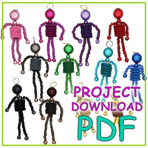 Button Doll Kit - 12 Colours