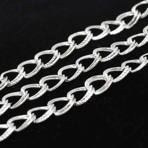 Silver Plated Jewellery Chain sold by metre