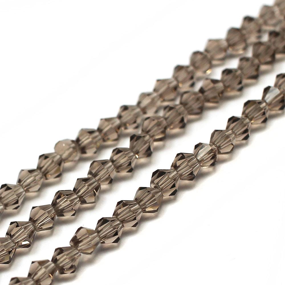 4mm Crystal Bicone Beads lots of colours