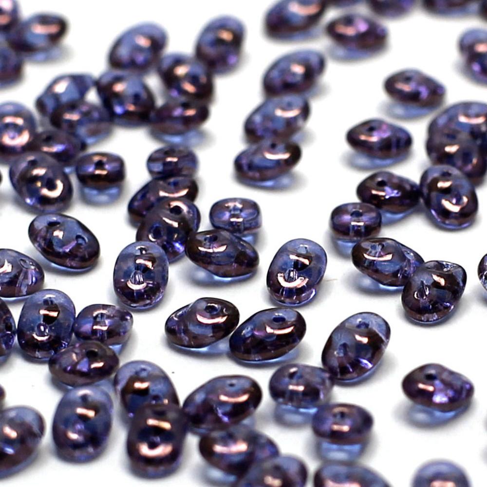 Superduo 2.5x5mm 10g - Luster trans Amethyst | Craft, hobby & jewellery ...