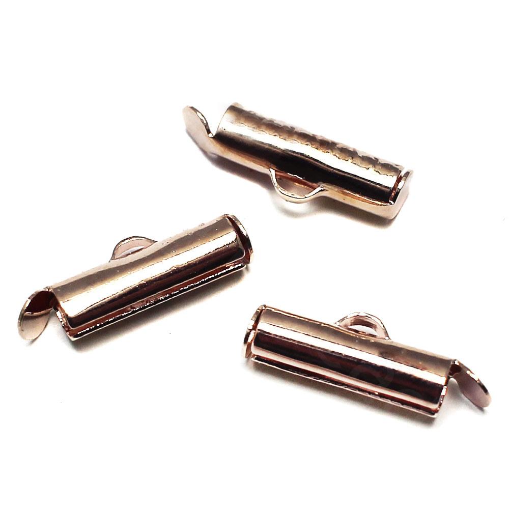 Slide Connector 14mm Rose Gold 12pcs