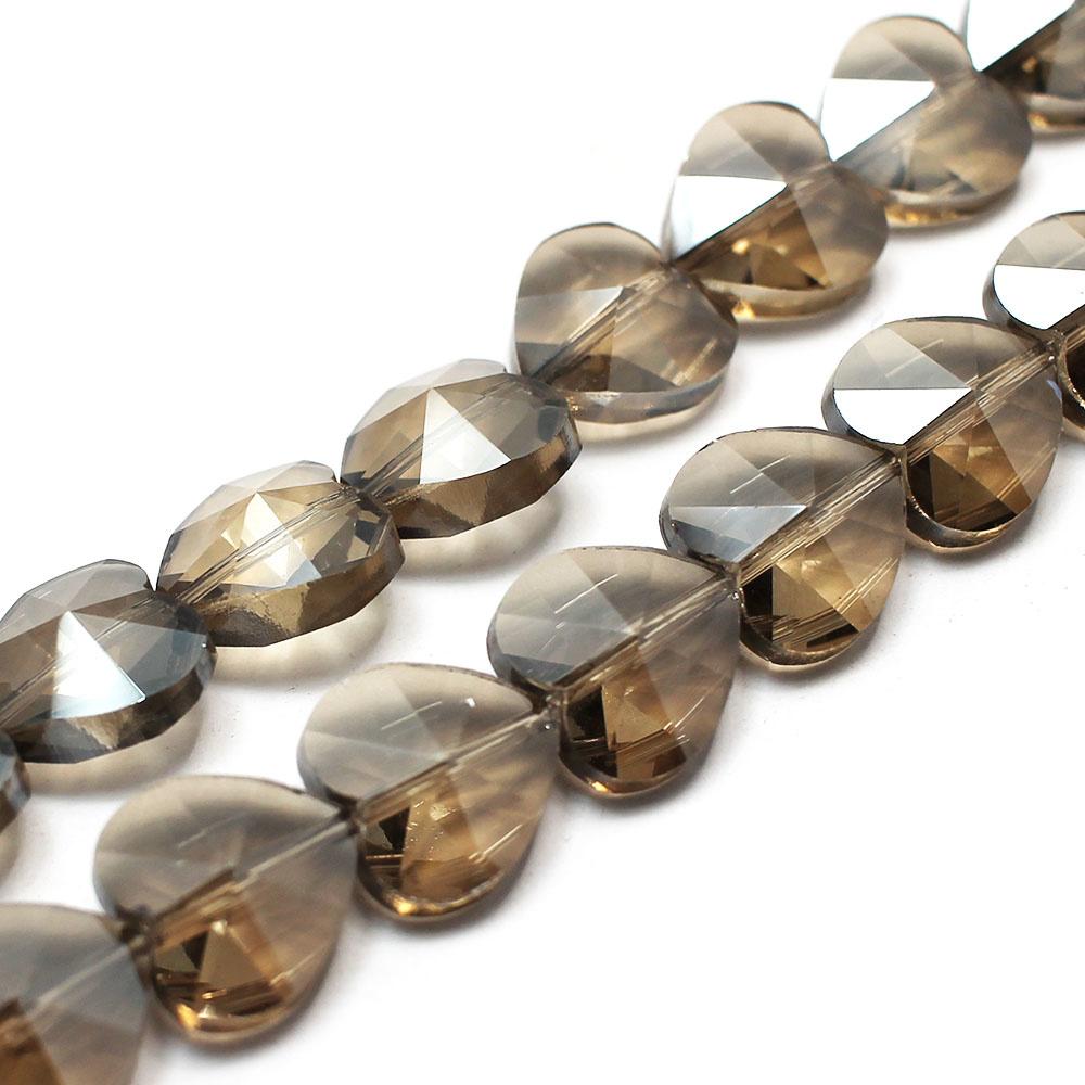 Crystal Heart 14x13mm - Hazel | Craft, hobby & jewellery supplies ...