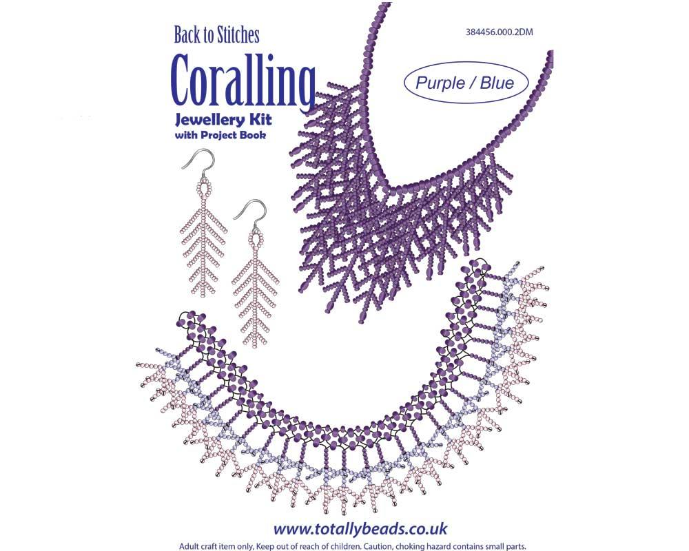 Corralling Jewellery Kit - Purple Blue | Craft, hobby & jewellery ...