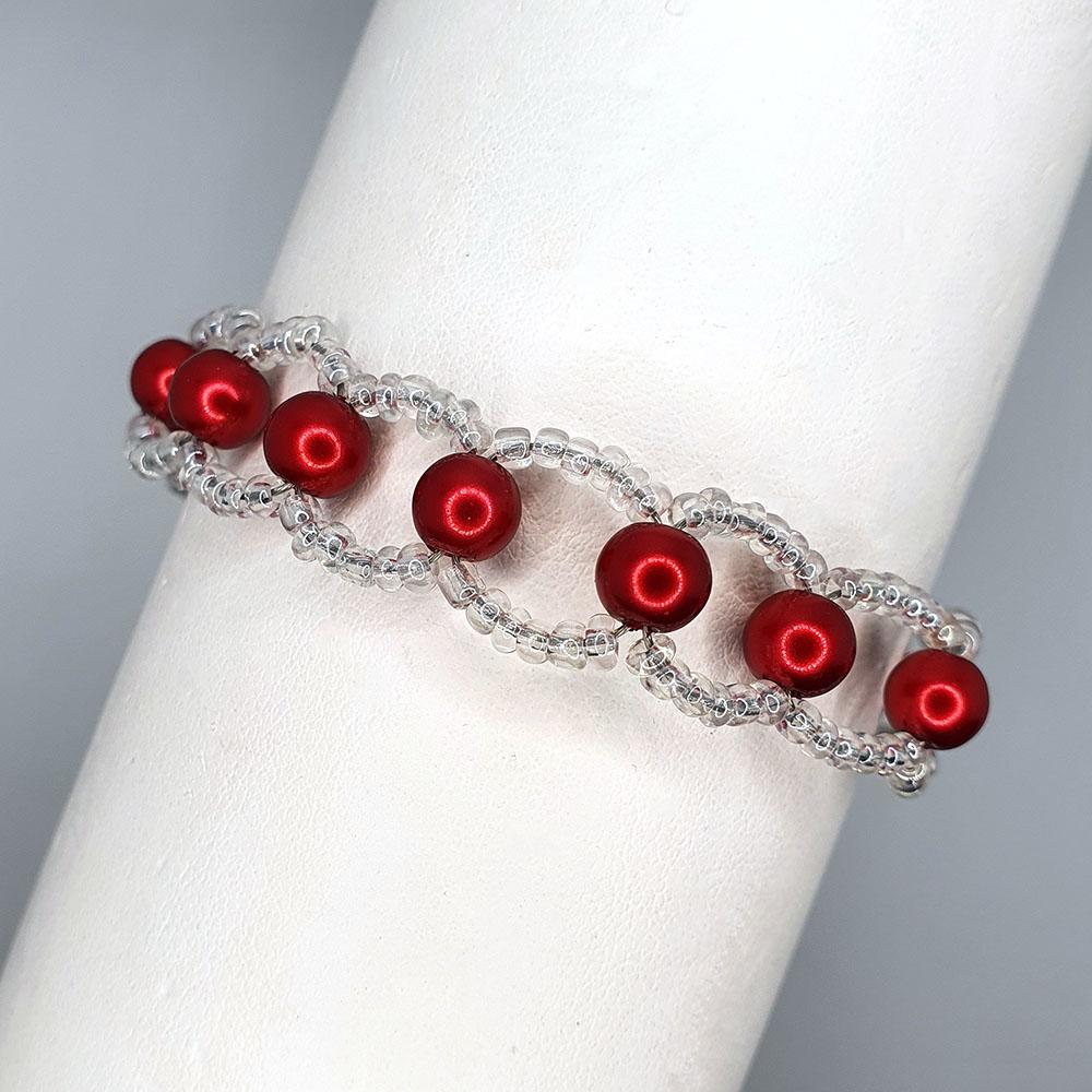 Layla Bracelet Makes 4 - Red